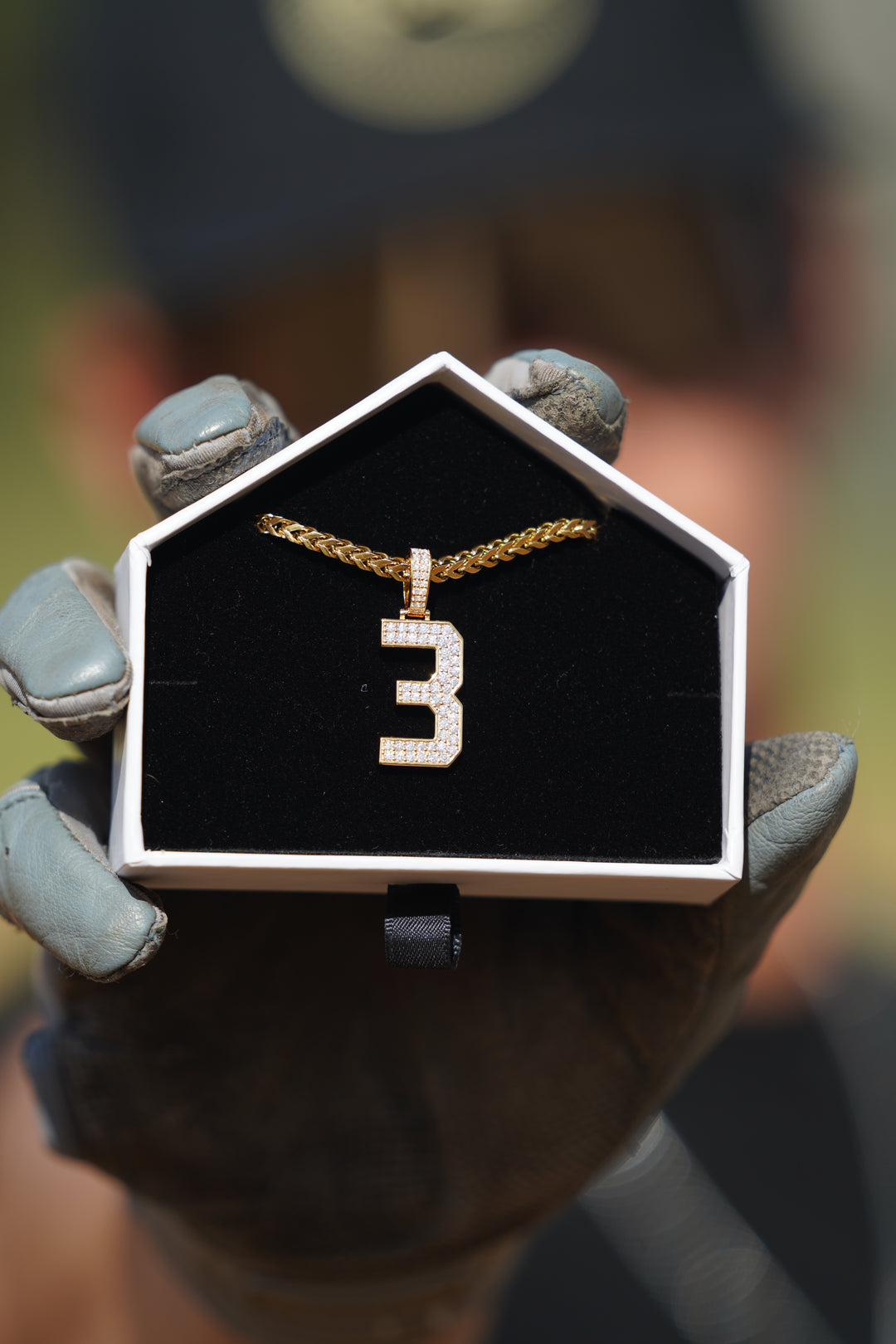 ICED Signature Number Pendants – Triple Crown Jewelry