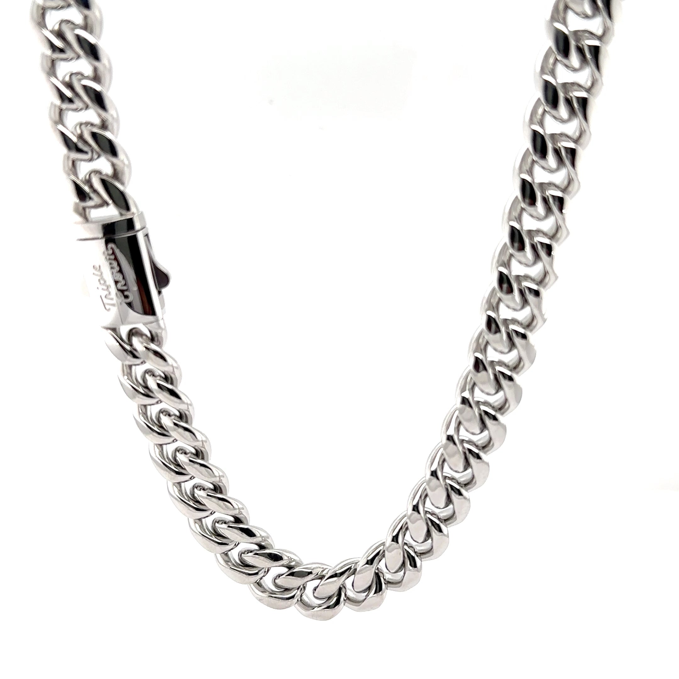 "Unbreakable" Cuban (Silver) 10mm – Triple Crown Jewelry
