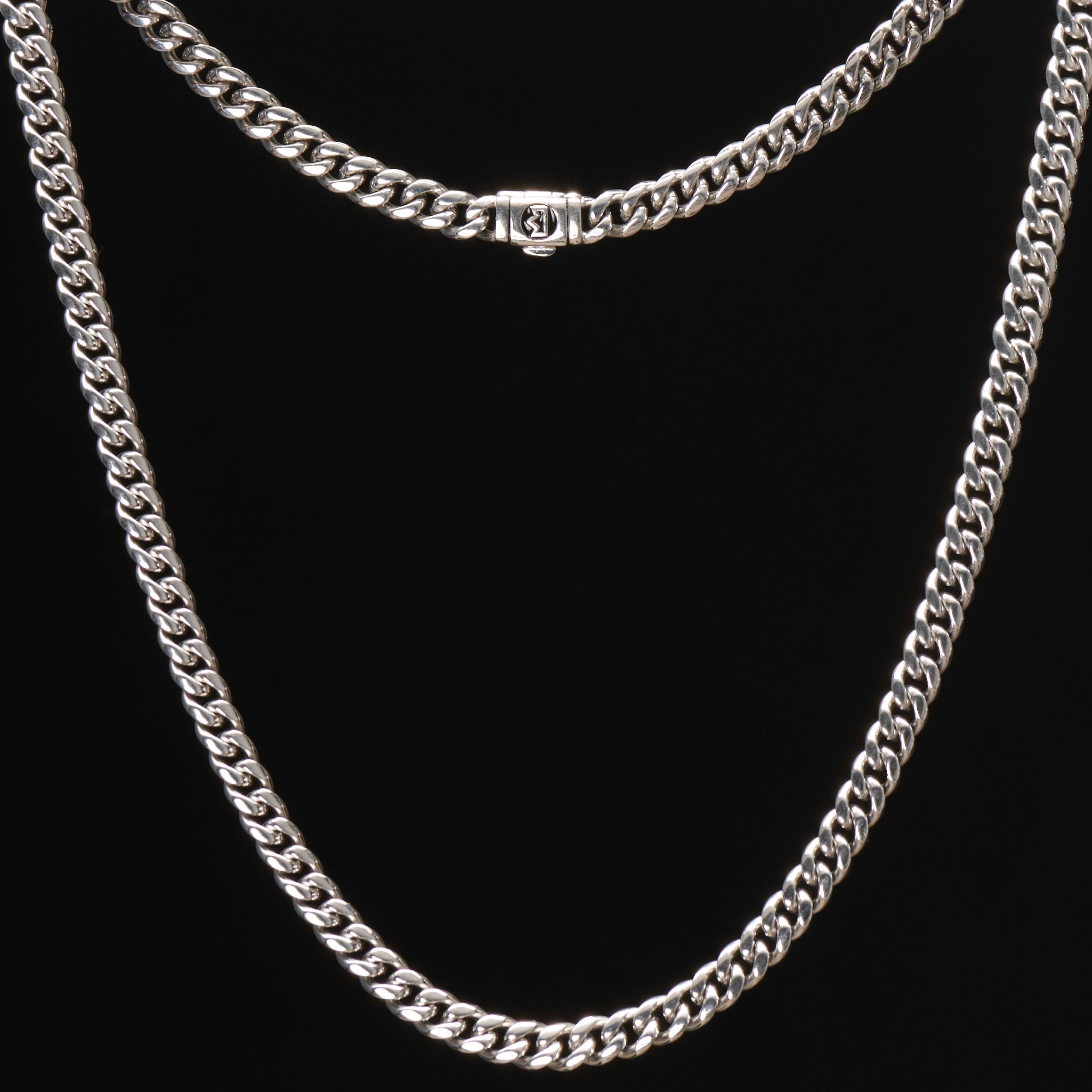"Unbreakable" Cuban (Silver) 6mm – Triple Crown Jewelry